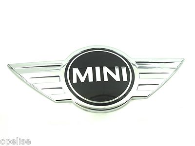 Genuine New MINI BONNET BADGE Front Emblem For F55 F56 2014-19 Cooper S ...