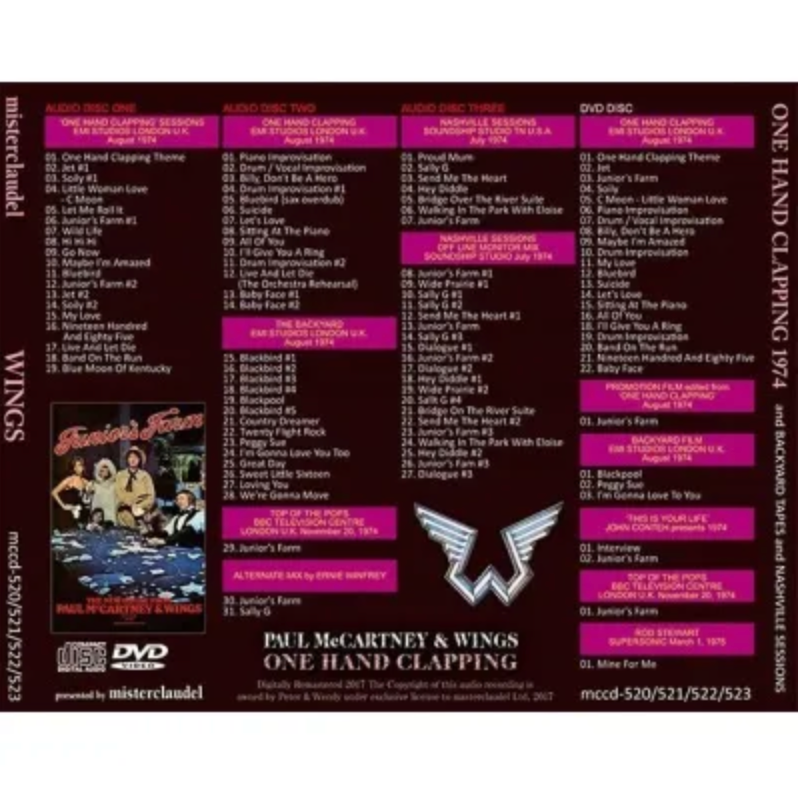 PAUL McCARTNEY / ONE HAND CLAPPING (3CD+DVD) Shipping Free NEW | eBay