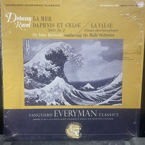 Debussy Ravel La Mer Daphnis Et Chloe Lp SRV 177 SC Vanguard Everyman ...
