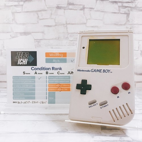 Nintendo GameBoy Original DMG-01 Game Boy Console Only Tested [AS-IS ...