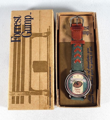 1994 Forrest Gump Run Forrest Run Football Character Watch in Box | eBay