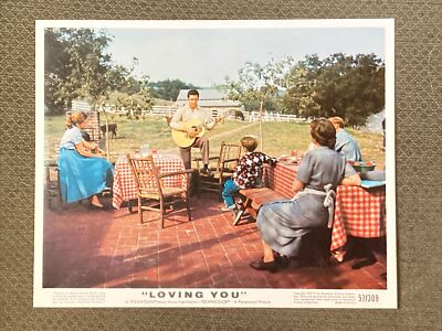 Loving You - Original 1957 Color Movie Photograph - Elvis Presley | eBay