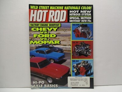 Oct. 1992 HOT ROD Parts Truck Car Rat Rod Racing Chevy Ford Dodge ...