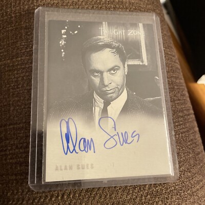 Twilight Zone 4 Science and Superstition Alan Sues Autograph Card A-74 ...
