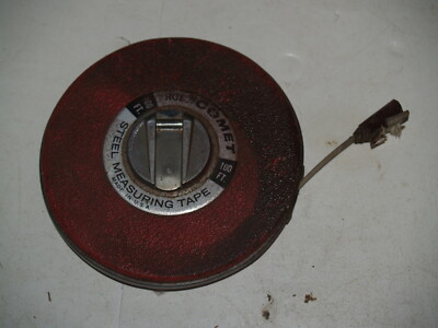 Vintage Roe Comet 100 Feet Steel Tape | eBay