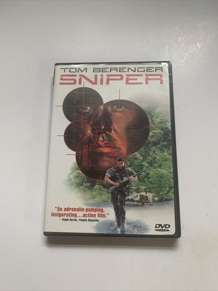 Sniper (DVD, 1993) Tom Berenger / Billy Zane DVD Very Good 43396707597 ...