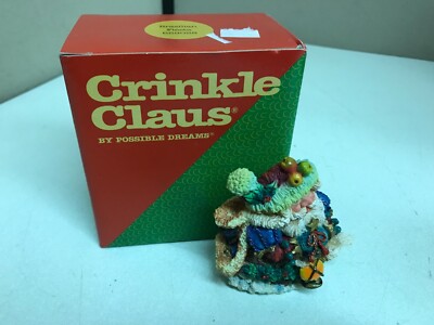 Crinkle Claus Brazilian Fiesta Figurine 659028 Possible Dreams | eBay