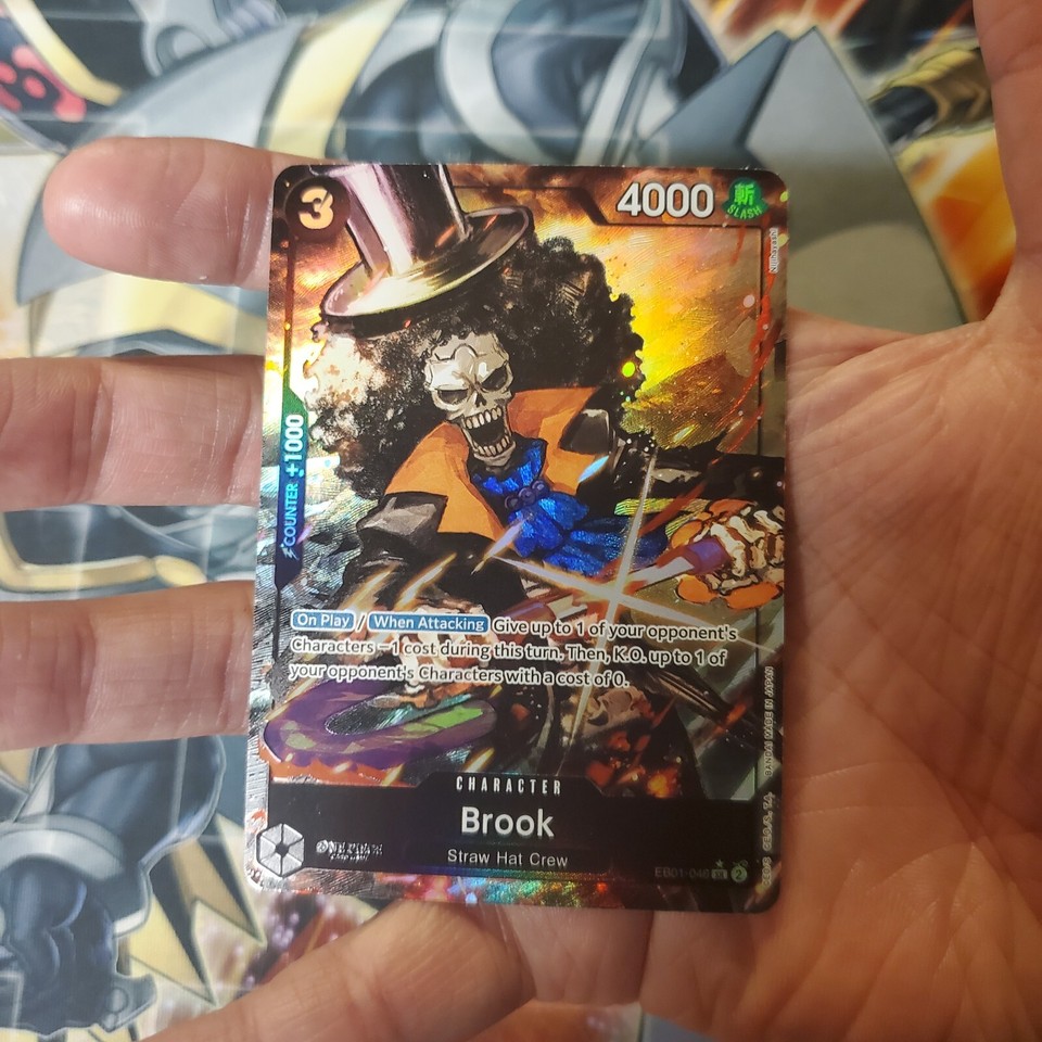 One Piece TCG - Brook Alt Art EB01-046 ENGLISH | eBay