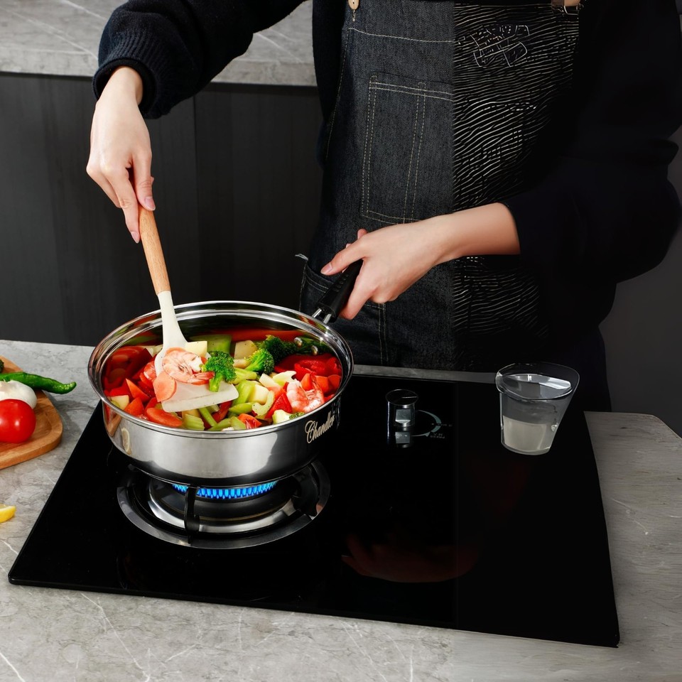 Chandler Stainless Steel Cookware Set,13-piece Pots and Pans with ...