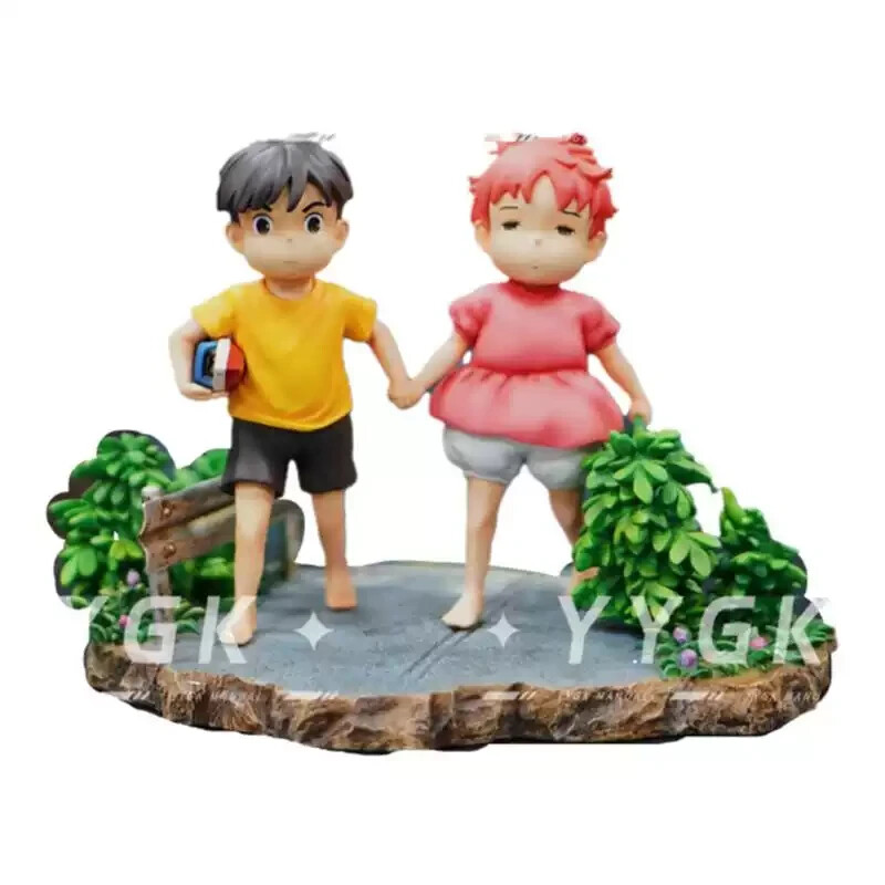 Ponyo E Sosuke De Maos Dadas