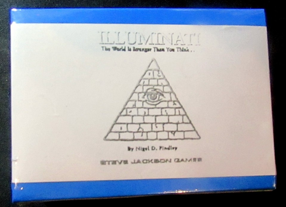 Illuminati New World Order Unimited Starter Deck Pack Card Game USED 55 ...
