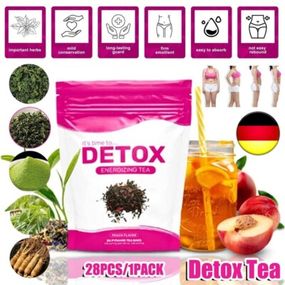 28X Detox Tee Gewichtsverlust Tee Abnehmen Diät Teebeutel ...