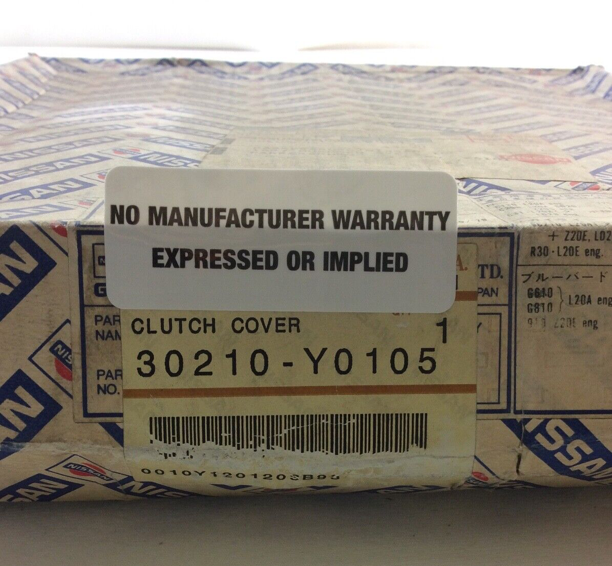30210-Y0105 Nissan 200SX Clutch Cover NEW OEM!! 30210Y0105 | eBay