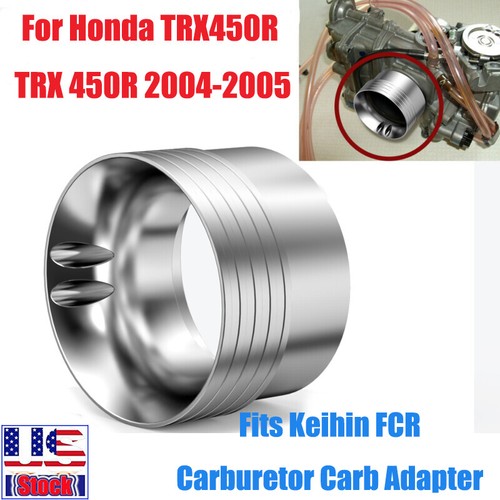 Fits Keihin FCR Carburetor Carb Adapter For Honda TRX450R / TRX 450R ...