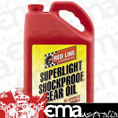 Redline RED58505 Red Line Superlight Shockproof Gear Oil 1 Gal 3.785L ...