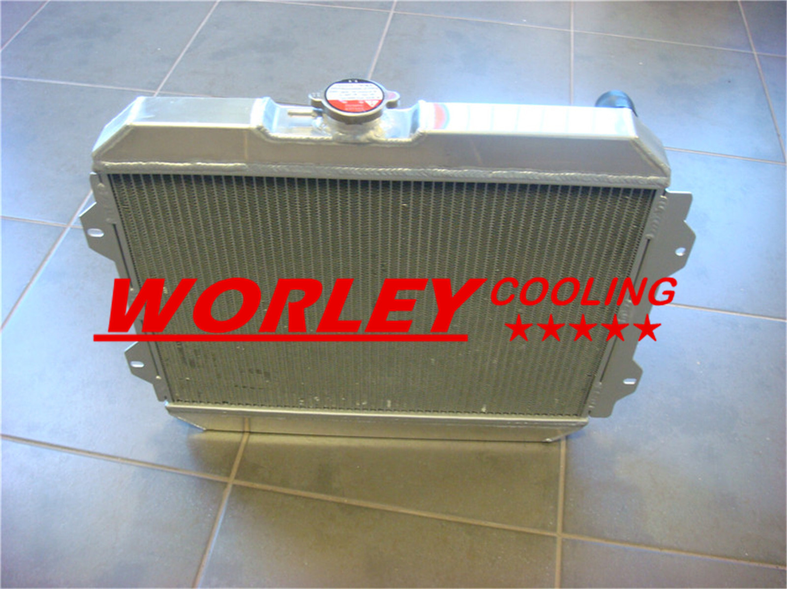 QLD-40mm Aluminum Radiator for Toyota Corona ST141 2.0L 83 84 85 86 87 ...