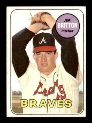 1969 Topps #154 Jim Britton EX/EX+ Braves 562473 | eBay