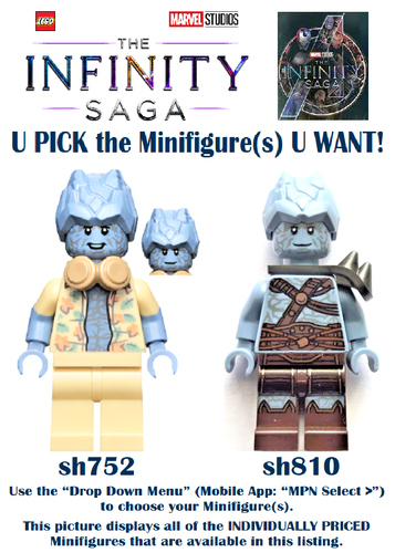 Genuine LEGO U PICK Marvel Super Heroes: The Infinity Saga KORG ...