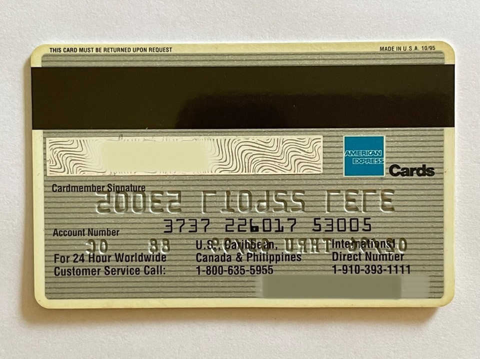AMERICAN EXPRESS OPTIMA Credit Card ~ Expired in 1999 ~ COLLECTIBLE ...