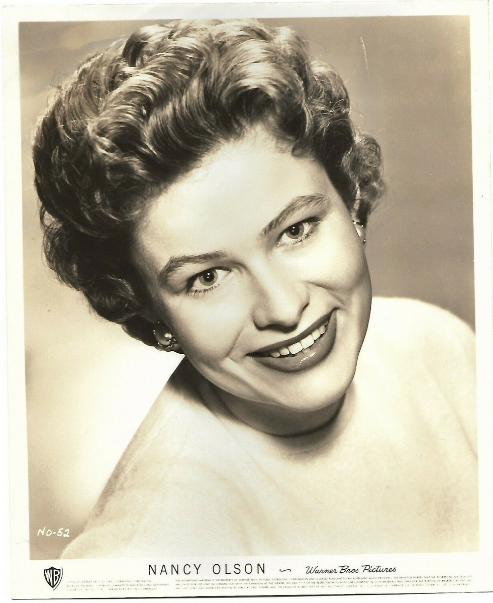 Nancy Olson Nancy Olson (Sunset Blvd.) Actress Hand Signed Autograph