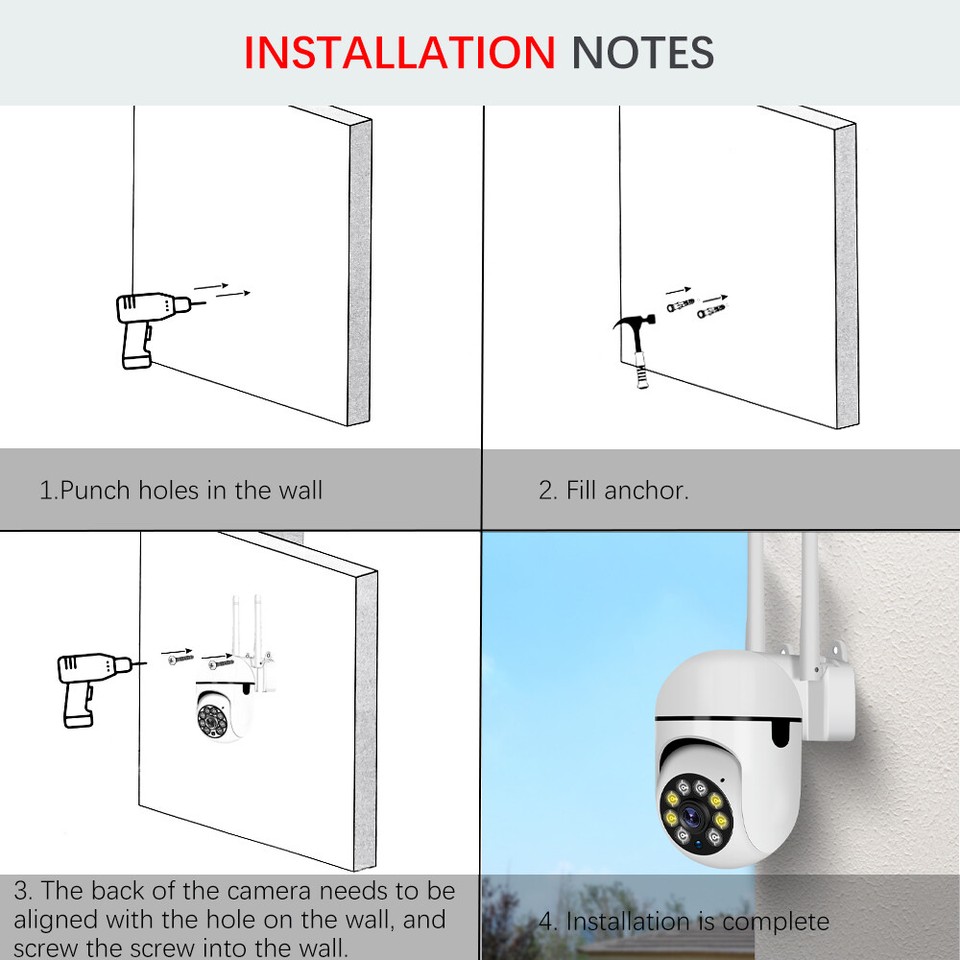 Yi Lot App HD 1080P Wireless Wifi 5G Home Security IP Camera Smart ...