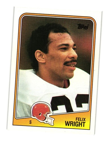 1988 Topps #101 Felix Wright Cleveland Browns | eBay