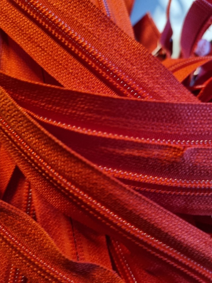 Nylon YKK Zips Size 5 Open End 17.5" 22" 23" Boots Seconds Job Lot 43 ...