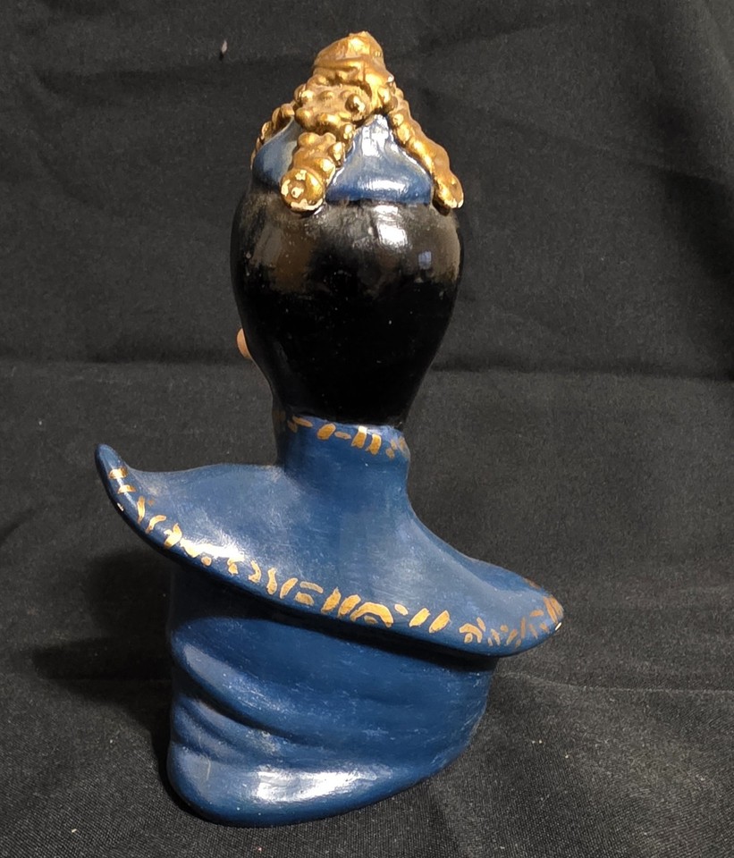 Vintage Mid Century Ceramic Figurine Chinese Man and A Woman Made In ...