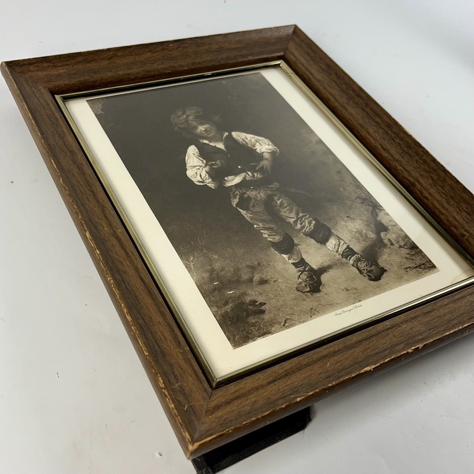 Original Antique Print Portrait Child Leon Bonnat Fine Art French 19th ...