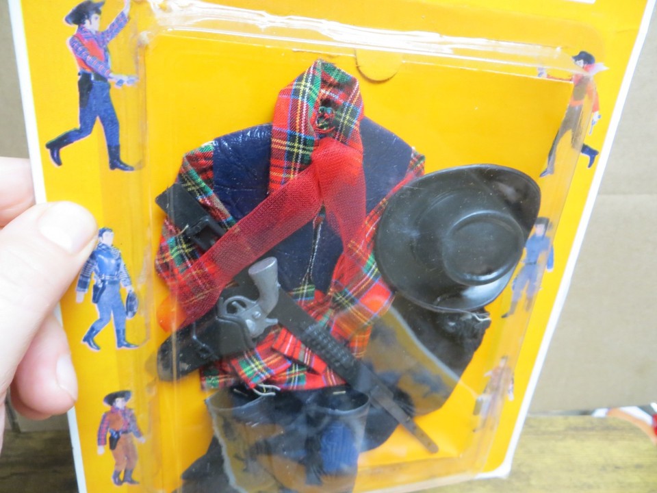 VINTAGE GI JOE 1964:MEGO LJN FIGHTING YANK: WILD WEST COWBOYSET OF 4 ...