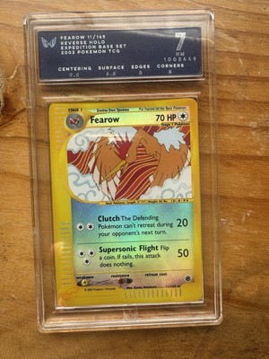Pokémon TCG Fearow Expedition Base Set 11/165 Reverse Holo Graded 7 | eBay