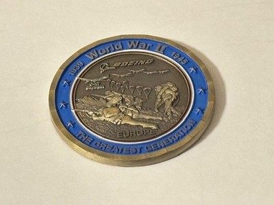 Challenge Coin - US Military - Boeing - World War II | eBay