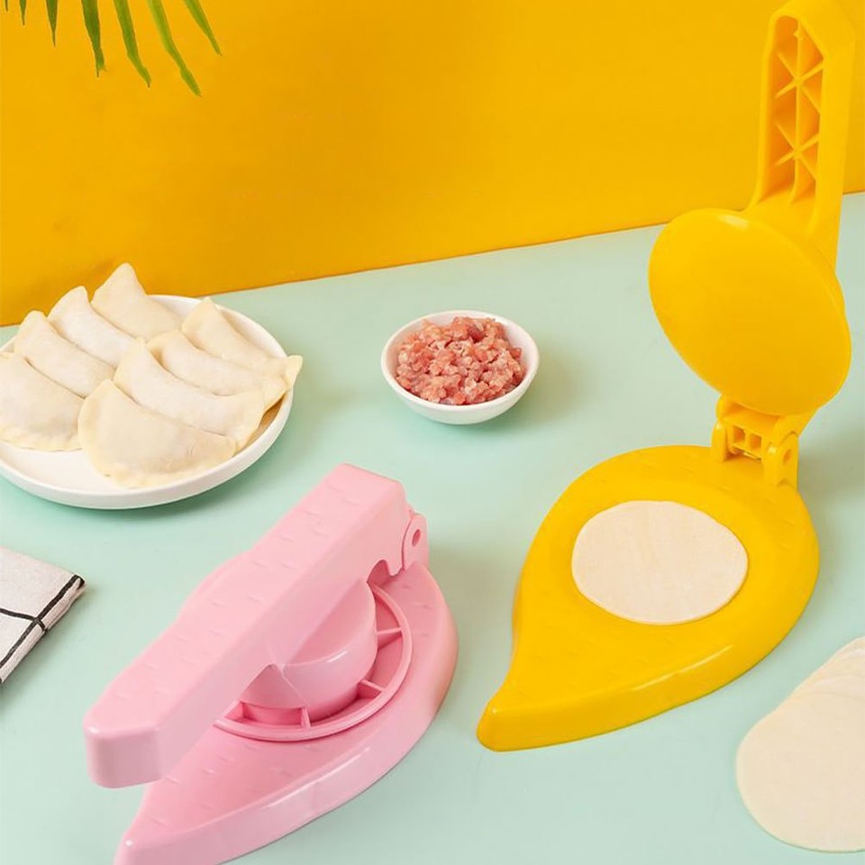 Plastic Dumpling Wrapper Dough Presser Dumpling Wrapping Device Kitchen ...