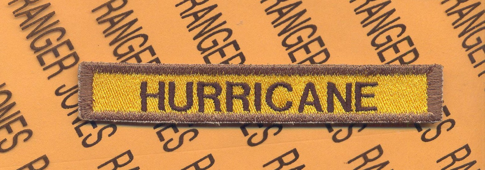 US Army 48th Armored Division "HURRICANE" tank armor cavalry tab patch ...