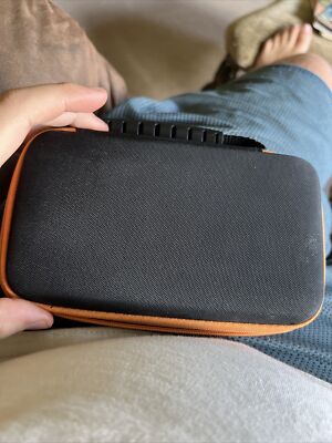 Nintendo DS Orange Zipper Travel Case Apx 7"x4" | eBay