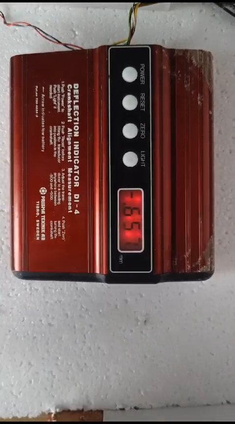 PRISMA TEKNIK AB DI-4 DIGITAL CRANKSHAFT DEFLECTION INDICATOR | eBay