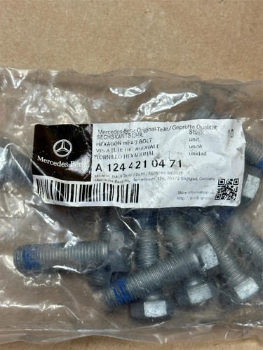 10x Pack Lot Genuine OEM Mercedes 1244210471 Disc Brake Caliper Bracket ...