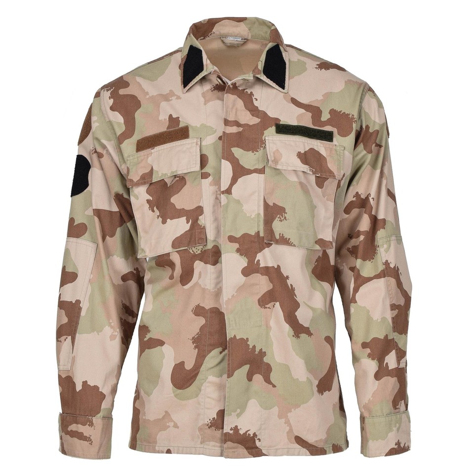 Original Hungarian Military tactical jacket combat desert camo shirt ...