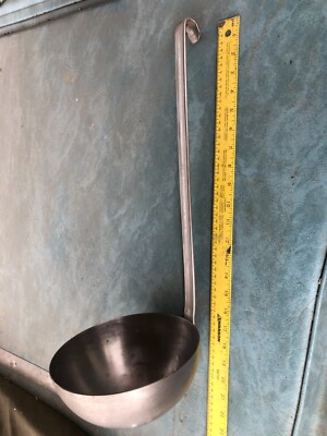 LARGE 24" UNITED STATES NAVY LADLE - USN Vollrath Co Stainless | eBay