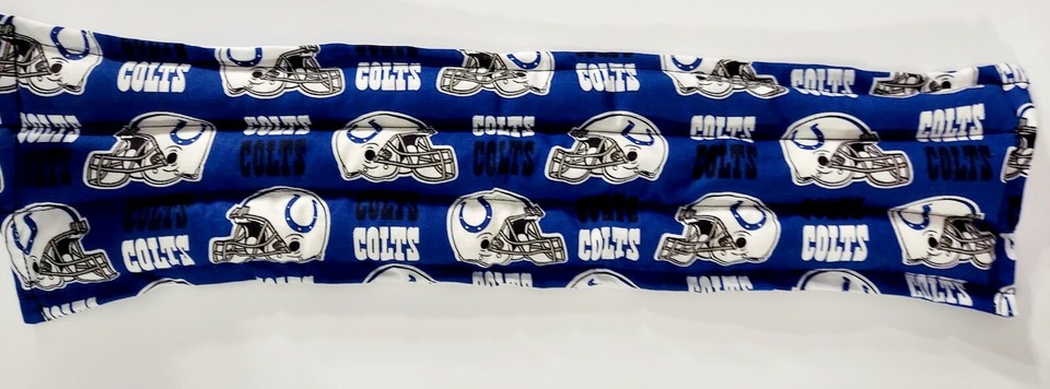 Rice-flax seed heating/cooling pad, neck wrap, indianapolis Colts | eBay