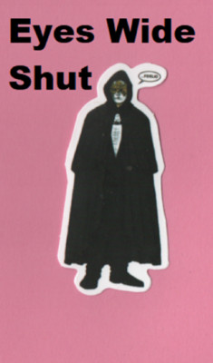 EYES WIDE SHUT Sticker Stanley Kubrick FILM drama EROTIC psychological ...