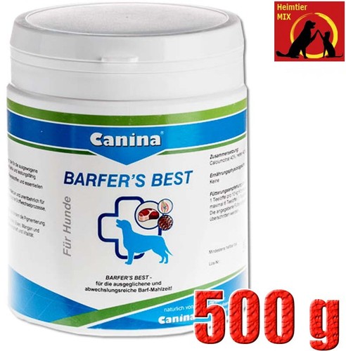 Canina Pharma Barfer`s Best 500 g Ergänzung-Futter Roh-Fütterung ...