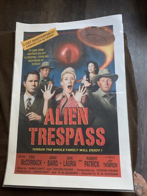 Alien-Trespass-27x40 SINGLE SIDED ORIGINAL MOVIE POSTER | eBay