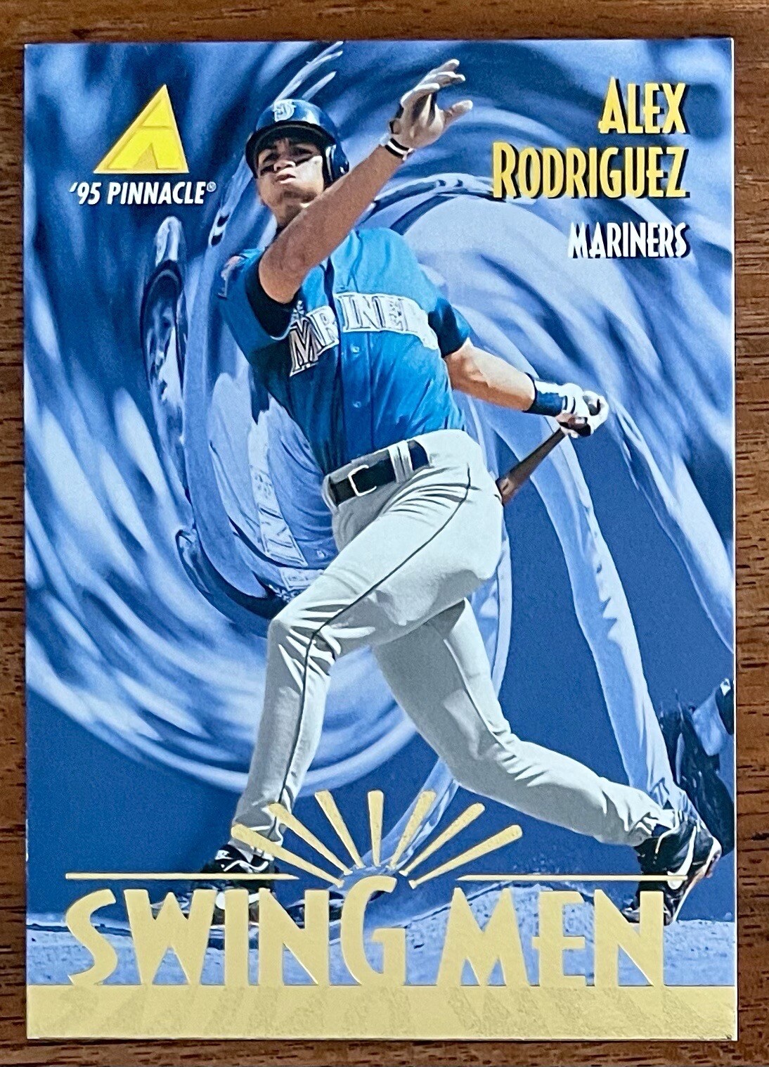 Alex Rodriguez 1995 Pinnacle Swing Men RC #283 Baseball Card | Seattle ...