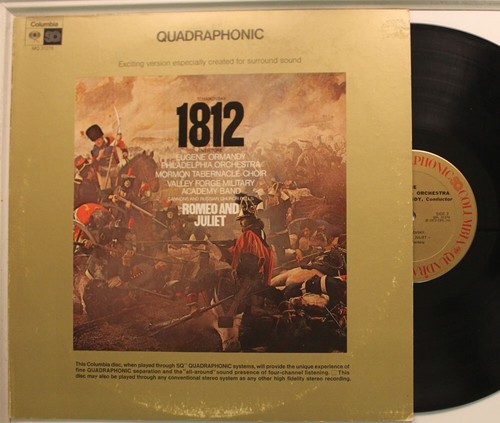 Ormandy & Mormon Tabernacle Choir Quadrofonie LP Tchaikovsky: 1812 ...