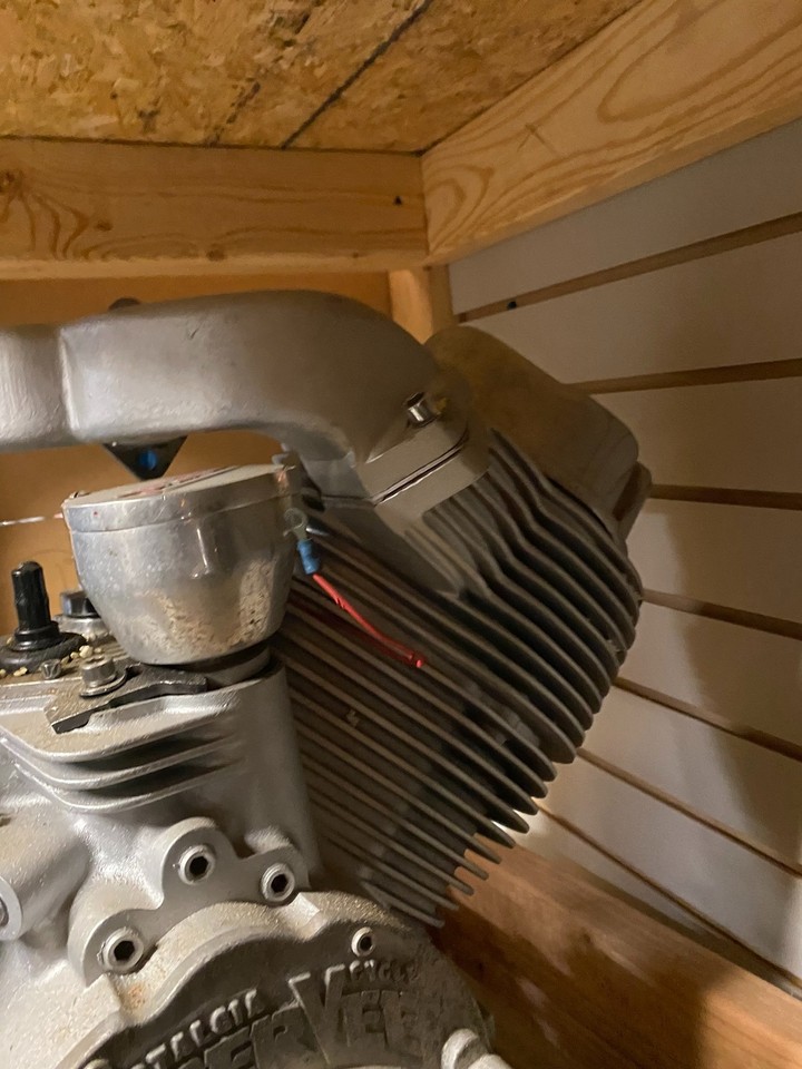 Super Vee Engine Motor Harley Custom Chopper Nostalgia cycle Chevy ...