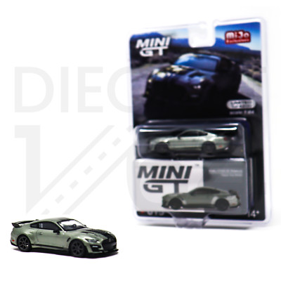Mini GT Ford Mustang Shelby GT500 SE Widebody - Pepper Gray Metallic | eBay