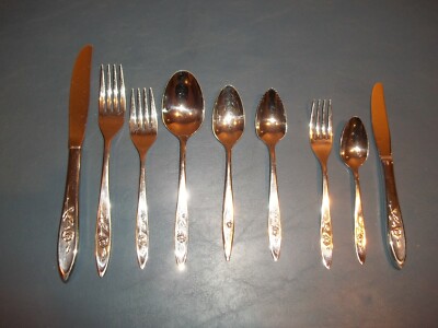 Oneida Stainless Flatware Choice Single Item Made 1960 MY ROSE Pattern ...