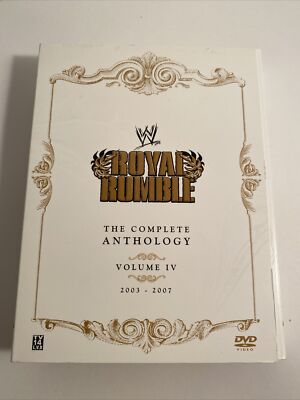 WWE - Royal Rumble Anthology: Vol. 4 (DVD, 5-Disc Box Set) 2003-2007 ...