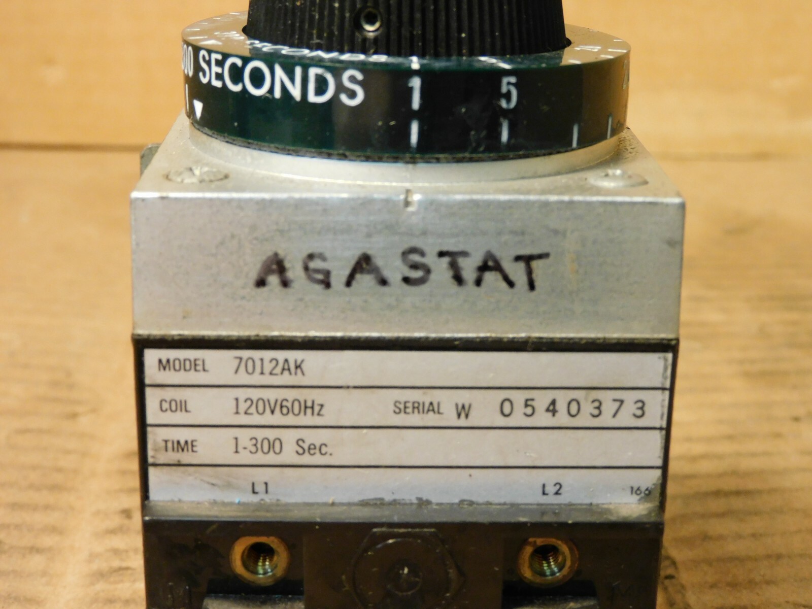 AGASTAT 7012AK TIME DELAY RELAY 120V 60Hz 1-300SEC | eBay